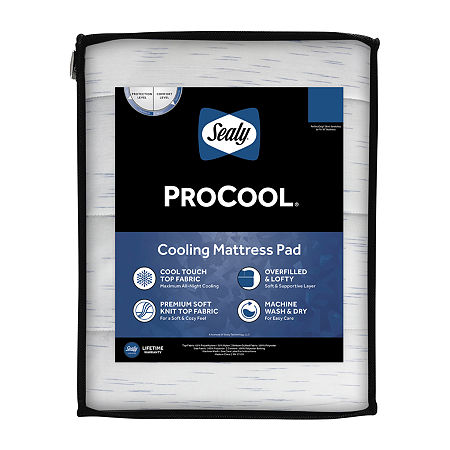 Click here for Sealy ProCool Mattress Pad  One Size  White prices