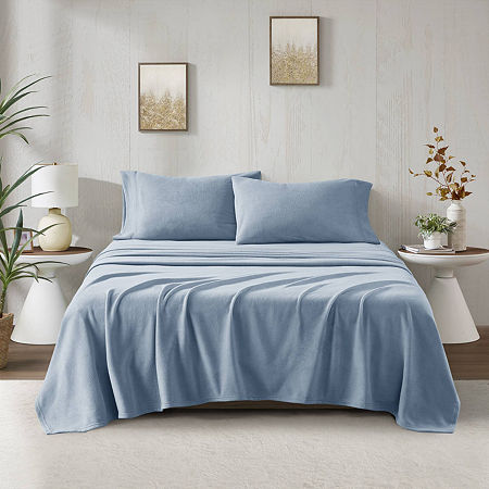Click here for Madison Park Micro-Fleece 4-Pc. Sheet Set  Queen -... prices