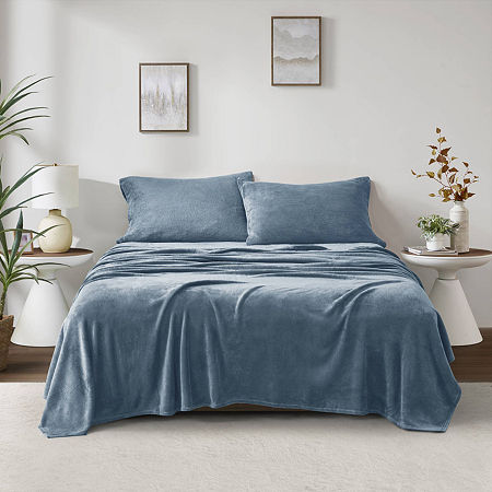 Click here for Madison Park Soloft Plush Micro-Fleece 4-Pc. Sheet... prices