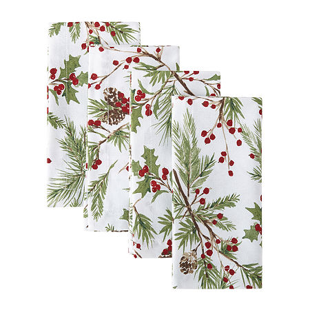 Click here for North Pole Trading Co. Holly Berry 4-pc. Napkins... prices