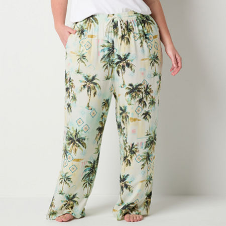 Click here for Liz Claiborne Womens Plus Pajama Pants  1x  White prices
