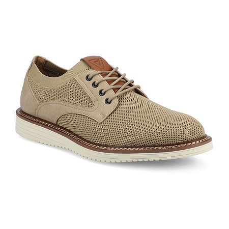 Vance Co. Mens Merrick Comfort Dress Shoe - Taupe