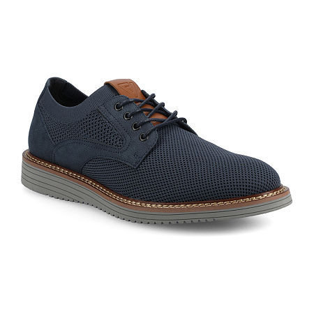 Vance Co. Mens Merrick Comfort Dress Shoe - Navy