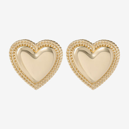 Click here for JS Jessica Simpson Gold Tone Womens Heart Drop Ear... prices
