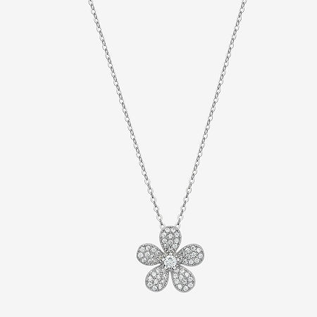 Click here for Diamonart Womens White Cubic Zirconia Sterling Sil... prices
