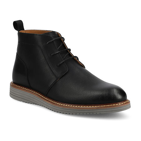 Click here for Vance Co. Mens Stratton Comfort Chukka Boot - Blac... prices