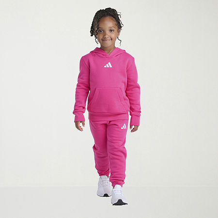 Click here for adidas Fleece Little Girls 2-pc. Pant Set  5  Pink prices