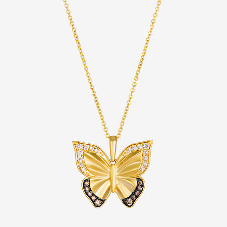 Click here for Levian Corp Butterfly Womens 1/4 CT. T.W. Natural... prices