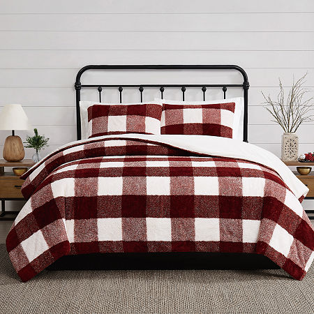 Cannon Cozy Buffalo Check Comforter Sets