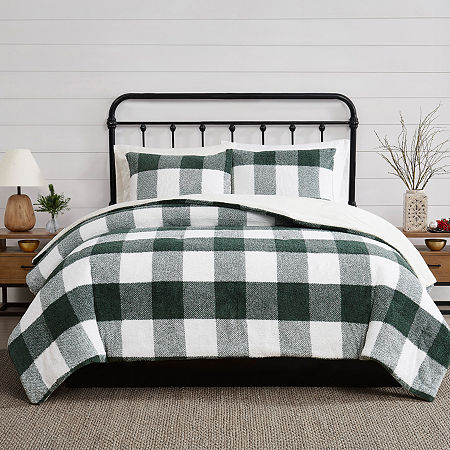 Click here for Cannon Cozy Buffalo Check Easy Care Comforter Set... prices