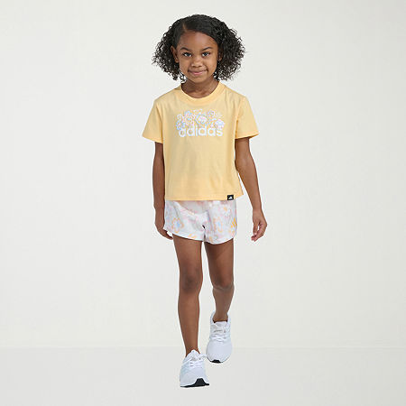 Click here for adidas Girls 2T-6 Short-Sleeve T-Shirt and Printed... prices