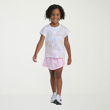 Click here for adidas Girls 2T-6X Printed Box T-Shirt and Wrap Sk... prices