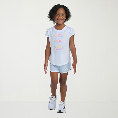 Click here for adidas Little Girls 2-pc. Short Set  6x  White prices