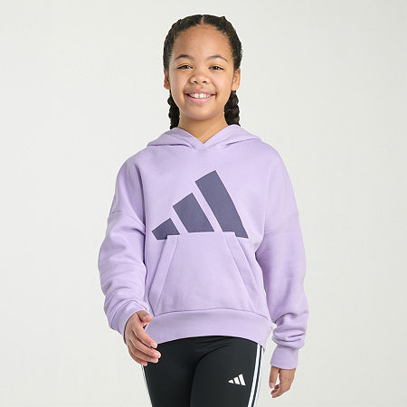 Click here for adidas Big Kid Girls Long Sleeve Fleece Active Hoo... prices