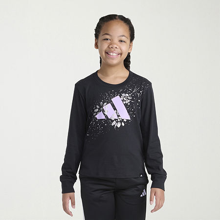 Click here for adidas Big Kid Girls Crew Neck Long Sleeve Regular... prices