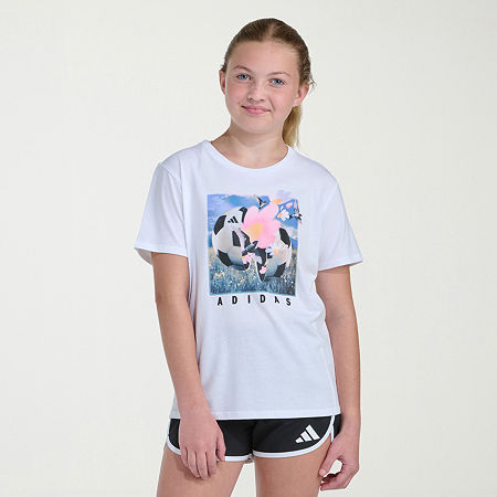 Click here for adidas Girls 8-16 Short-Sleeve Regular Fit T-Shirt... prices