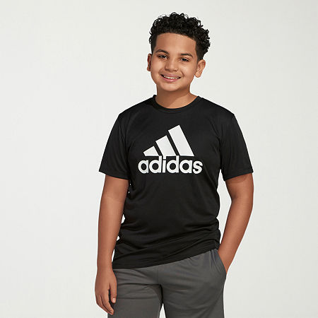 Adidas Unisex Clima Performance Logo Tee - Big Kid