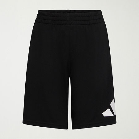 adidas Big Kid Boys Mid Rise Pull-On Short  X-large (18-20)  Black