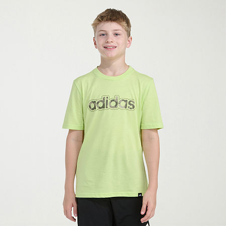Click here for adidas Boys 8-20 Crewneck Lenticular Camo Linear T... prices