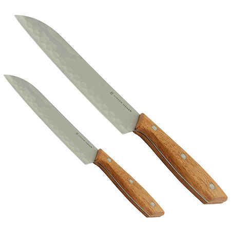 Click here for Gibson Home Seward 2 piece Stainless Steel Santoku... prices
