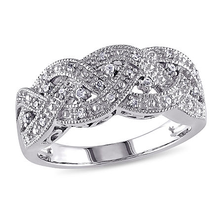 Click here for Womens 1/8 CT. T.W. Natural White Diamond Sterling... prices