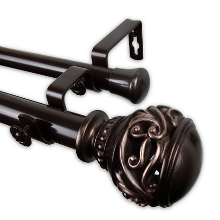 Click here for Rod Desyne Isabella Double Curtain Rod  One Size... prices
