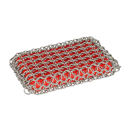 Click here for Lodge Cookware Red Chainmail Scrubbing Pad  One Si... prices