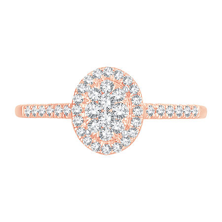 Click here for Womens 1/3 CT. T.W. Natural White Diamond 10K Rose... prices