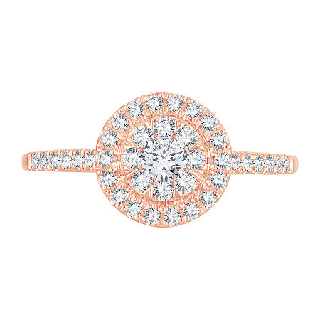 Click here for Womens 1/2 CT. T.W. Natural White Diamond 14K Rose... prices