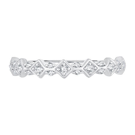 Click here for Womens 1/6 CT. T.W. Natural White Diamond 10K Whit... prices
