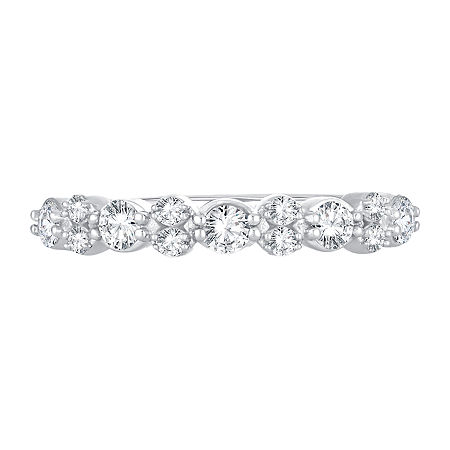 Click here for Womens 1/2 CT. T.W. Natural White Diamond 10K Whit... prices
