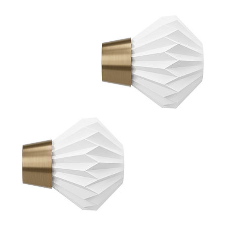 Click here for Umbra Mix & Match Acrylic Pleated 2-pc. Finials  O... prices