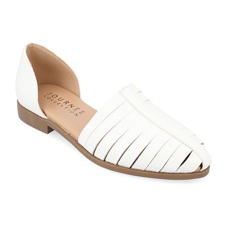 Click here for Journee Collection Anyah Womens Pointed Ballet Fla... prices