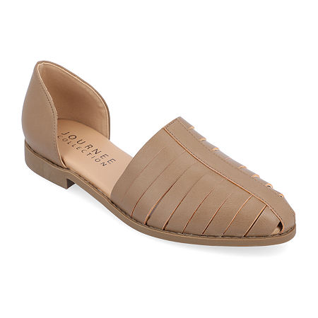 Click here for Journee Collection Anyah Womens Pointed Ballet Fla... prices