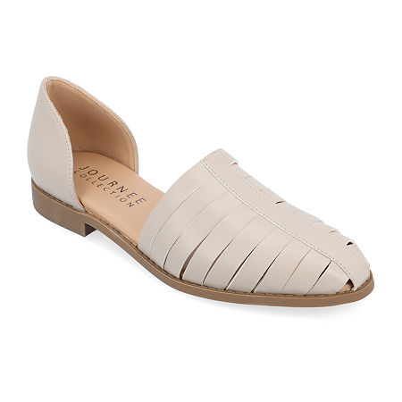 Click here for Journee Collection Anyah Womens Pointed Ballet Fla... prices