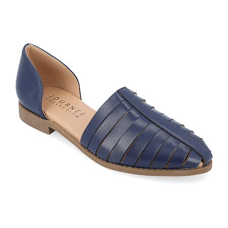 Click here for Journee Collection Anyah Womens Pointed Ballet Fla... prices