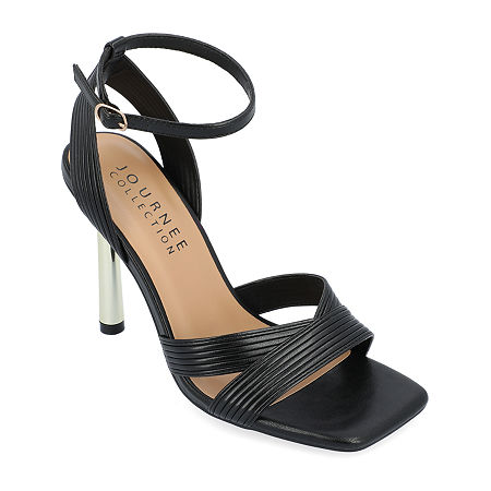 Click here for Journee Collection Annett Womens Square Open Toe S... prices