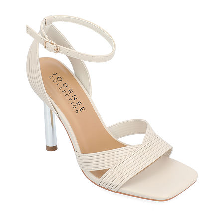 Click here for Journee Collection Annett Womens Square Open Toe S... prices