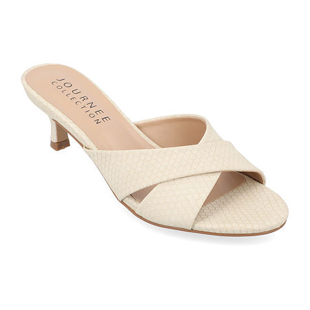 Click here for Journee Collection Berkly Womens Round Open Toe Ki... prices