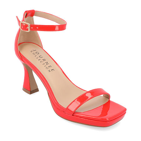 Click here for Journee Collection Jeanne Womens Square Open Toe W... prices