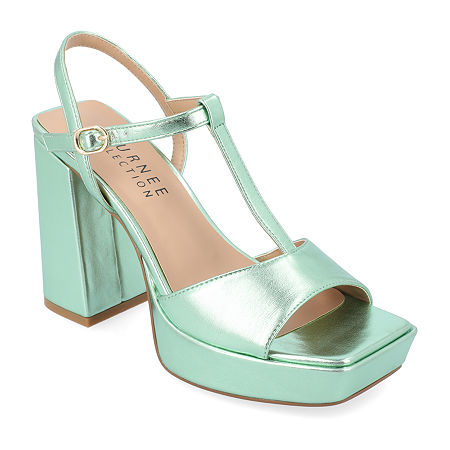 Click here for Journee Collection Womens Parson Heeled Sandals  9... prices