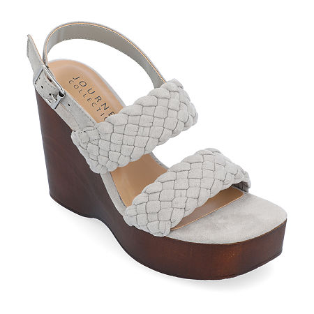 Click here for Journee Collection Womens Ayvee Wedge Sandals  12... prices