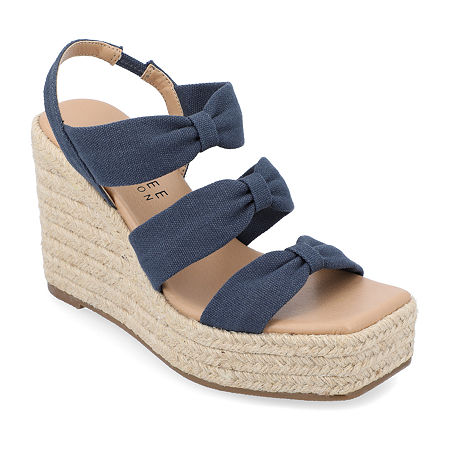 Click here for Journee Collection Womens Santorynn Wedge Sandals... prices