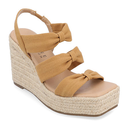 Click here for Journee Collection Womens Santorynn Wedge Sandals... prices