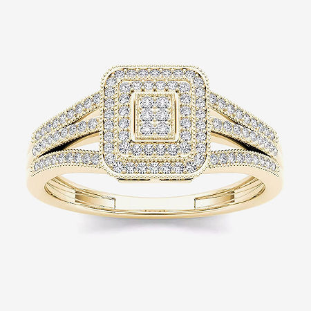 Click here for 1/6 CT.T.W. Natural Diamond 10K Yellow Gold Engage... prices