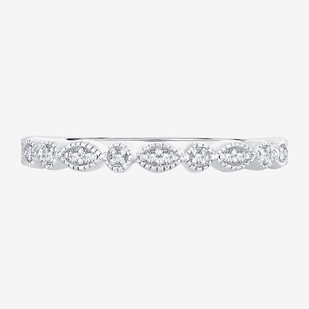 Click here for Womens Diamond Accent Natural White Diamond 10K Wh... prices