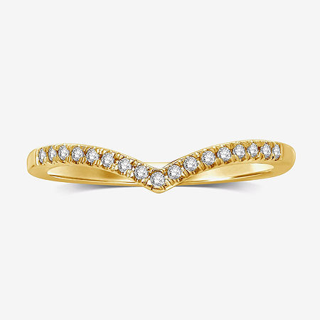 Click here for 1/10 CT.T.W. Natural Diamond 10K or 14K Gold Chevr... prices