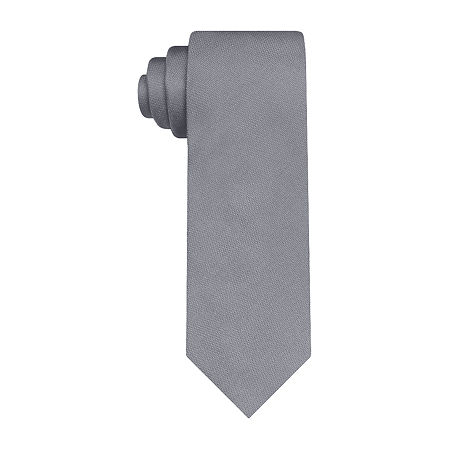 Click here for Van Heusen Soft Solid Tie  One Size  Gray prices