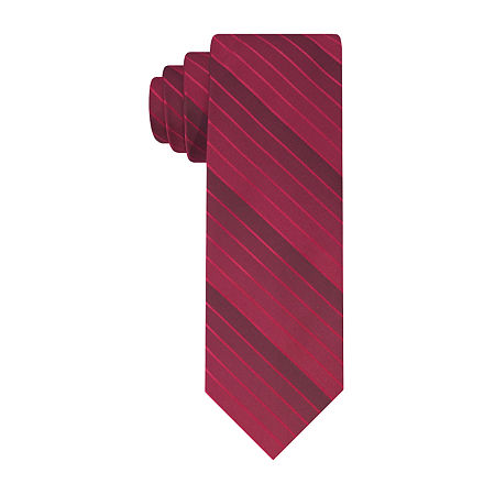Click here for Van Heusen Tonal Striped Tie  One Size  Red prices