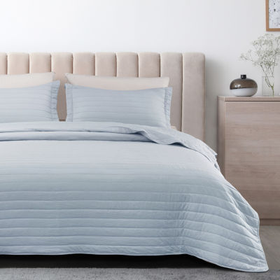 Linery Channel Stitch Reversible Quilt Set EC700606 - JCPenney